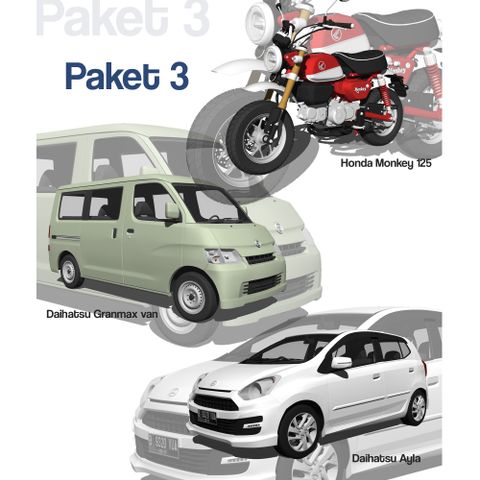 Paket 3_100K by GARASI TRIDI